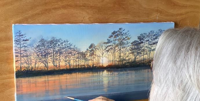 Ellen Rice Selected as Featured Artist for South Coastal Health Campus