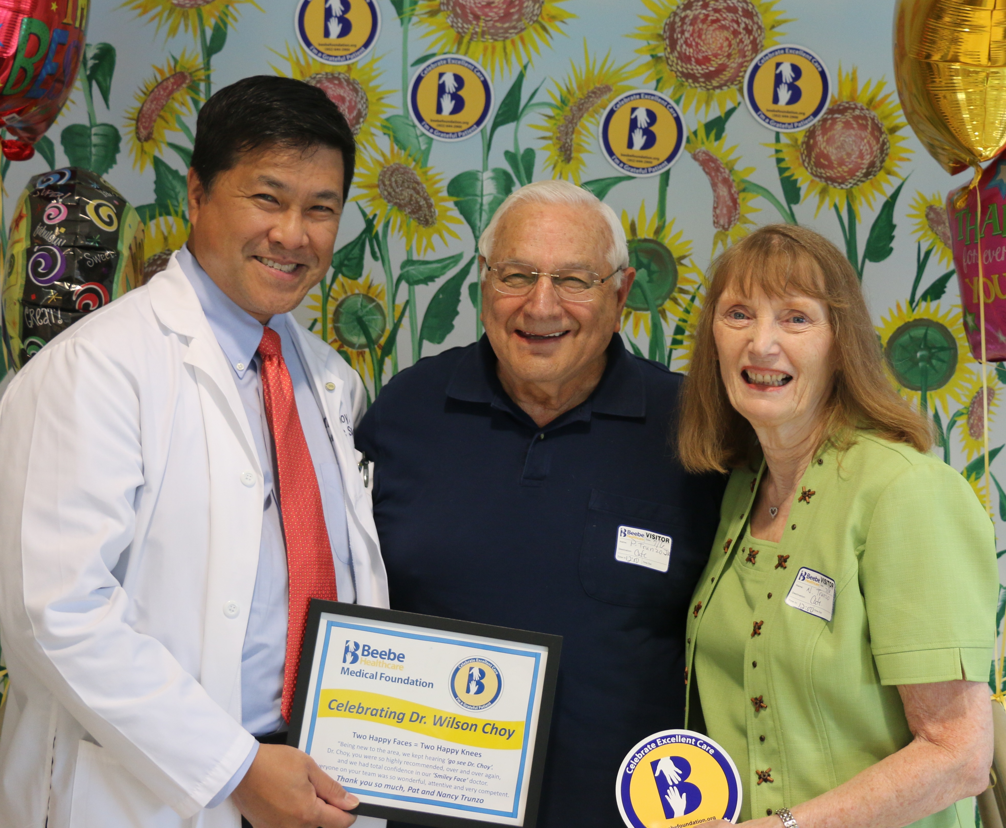 Two Smiley Faces Equals Two Happy Knees